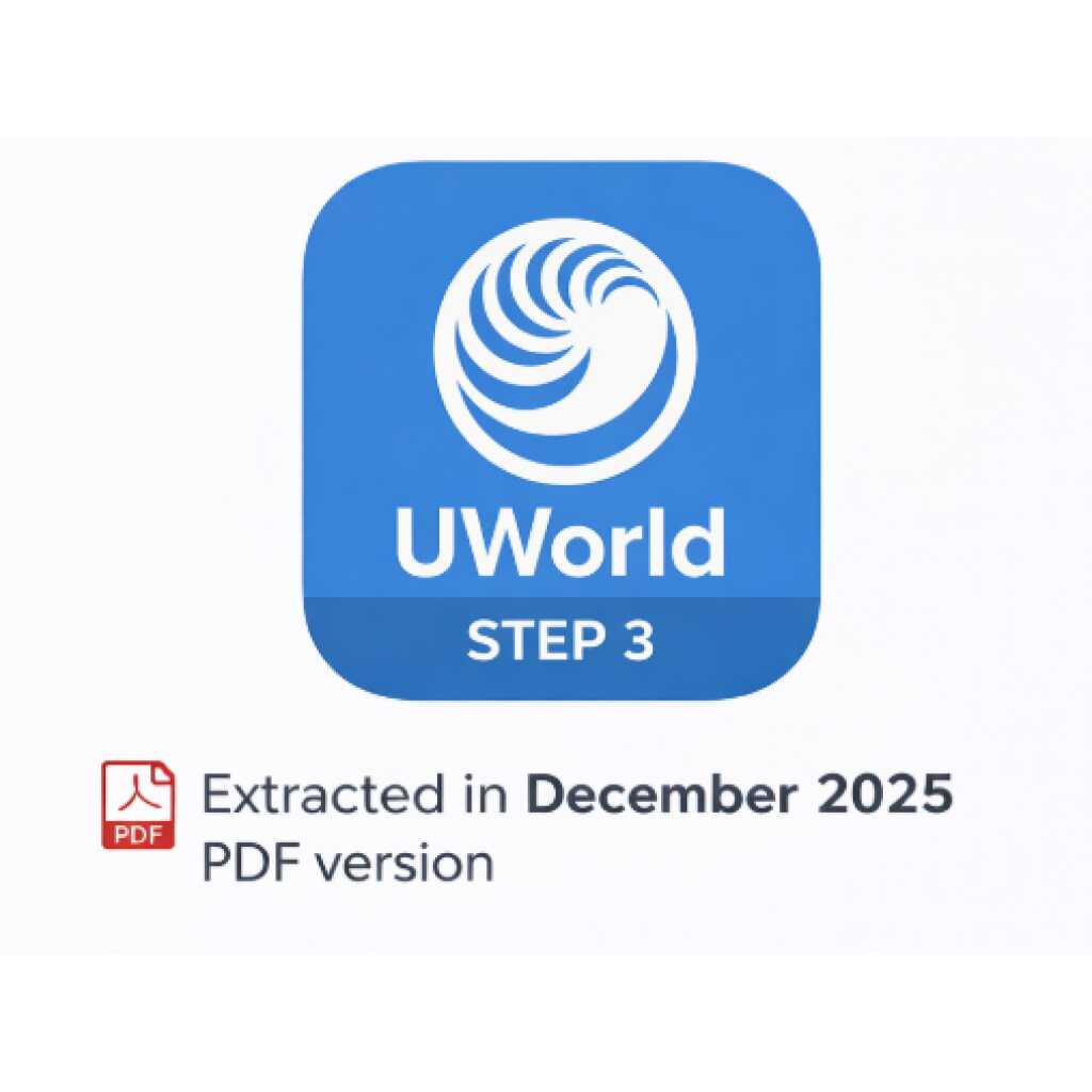 UWorld USMLE Step 3 QBank Dec 2025 – Offline – MeduStudy